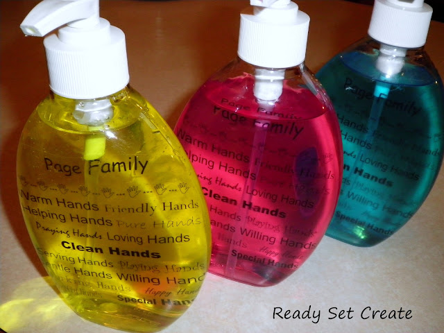 Ready, Set, Create!!: Clean Hands Gift Idea