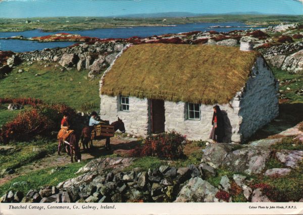 A Postcard a Day: Irish cottages