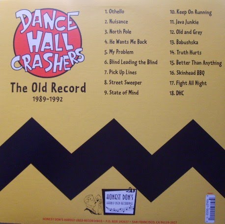 rusty-knife: DANCE HALL CRASHERS the old record 1989 1992