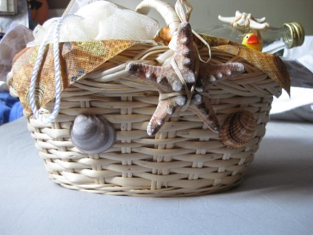 suzi's Bastelwerke: Wellness-Korb