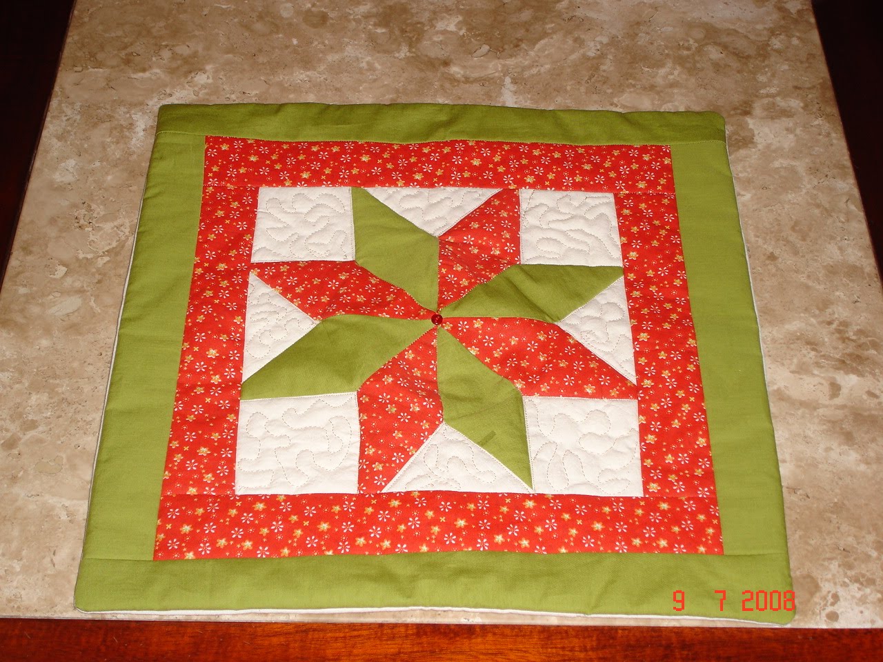 Raquel Patchwork - Minas: Almofada