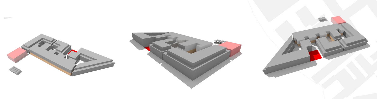 Alex Warren Architecture | Design Studio Work: Volumetric Studies Part 3