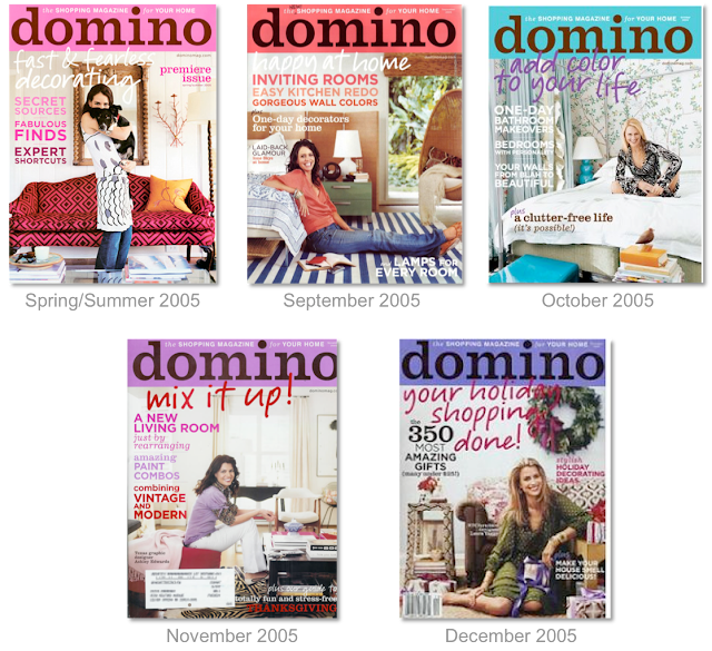 decor crush |:.: Domino Magazine 2005 Covers Round Up