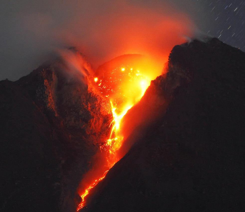 GEOLOGY around the world: Fotos erupción Monte Merapi, Indonesia, 2010