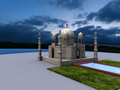 Ayman: Taj Mahal with Texture