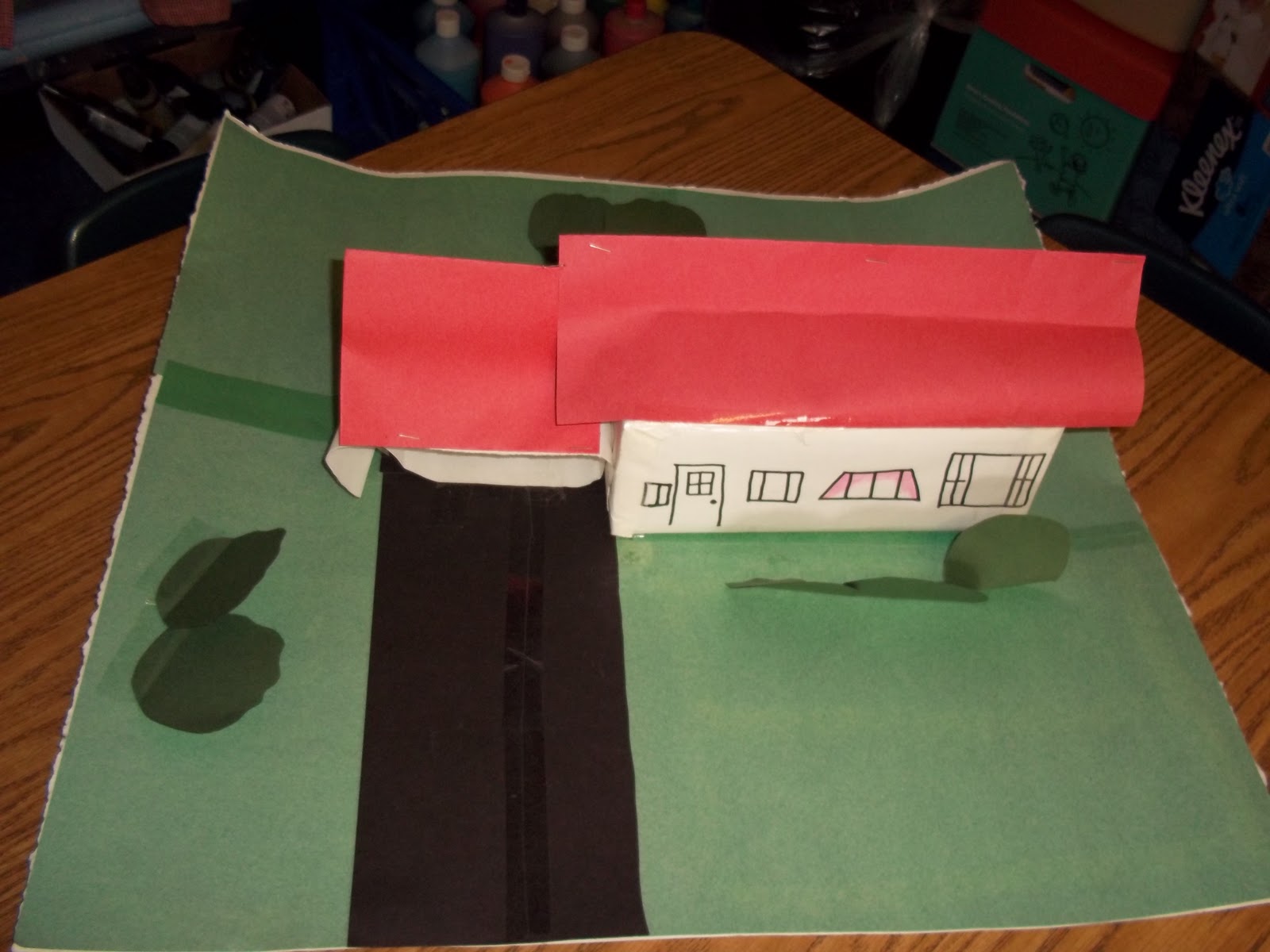Mrs. Burnham's Class: HOUSE PROJECT DIRECTIONS AND PICTURES