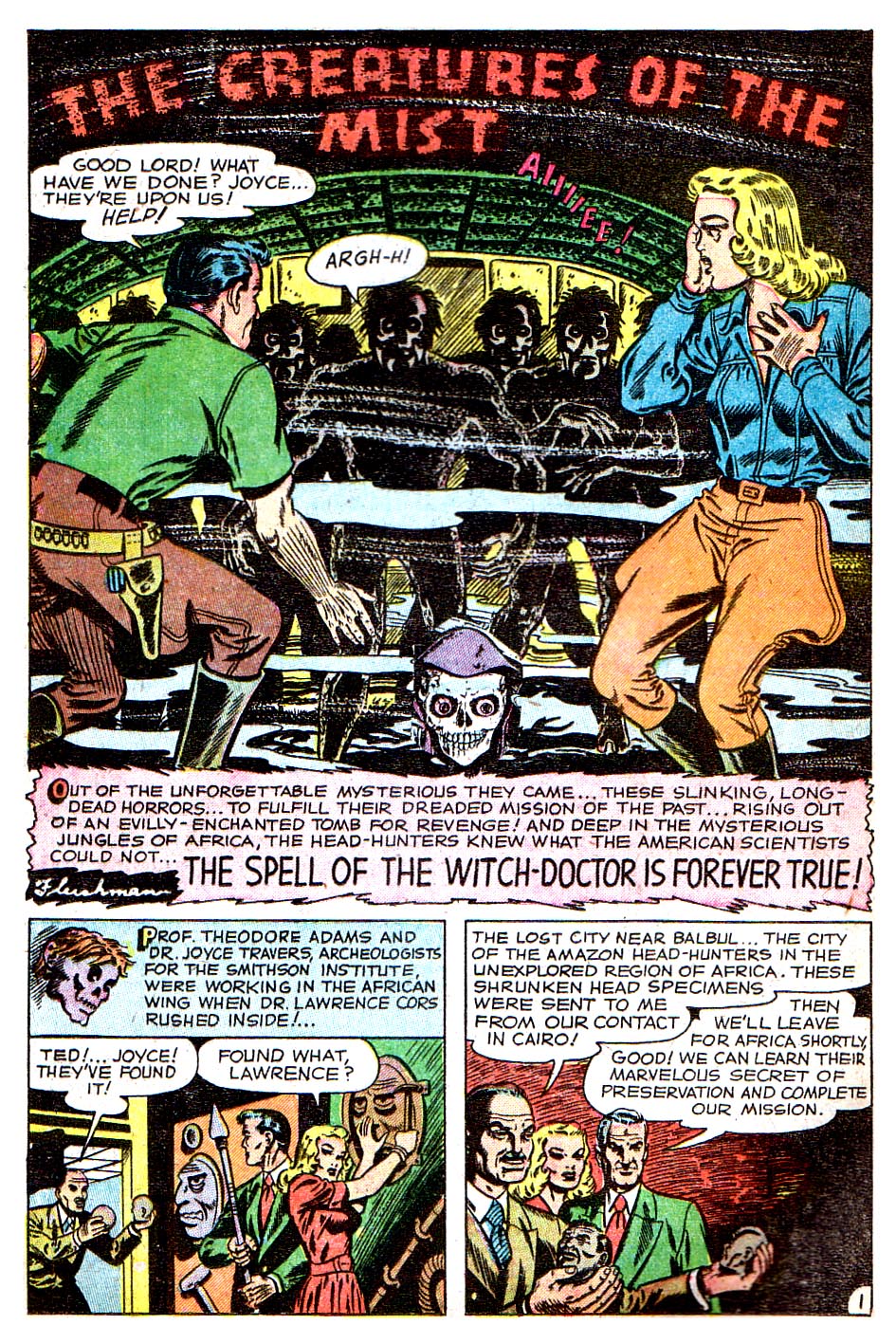 THE HORRORS OF IT ALL: The Creatures of the Mist / Medusa