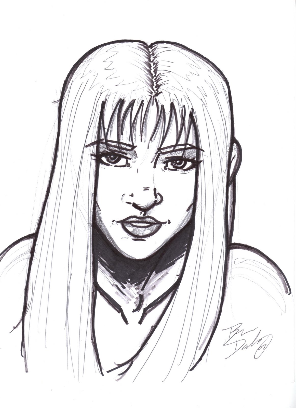 Ben Darling's Art Portfolio: Some Sketches and paintings for fun