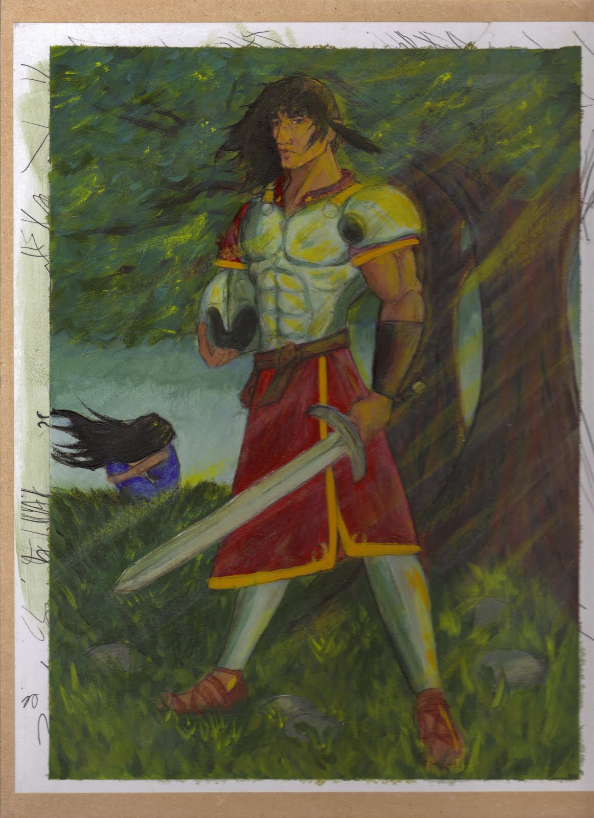 Ben Darling's Art Portfolio: Some Sketches and paintings for fun