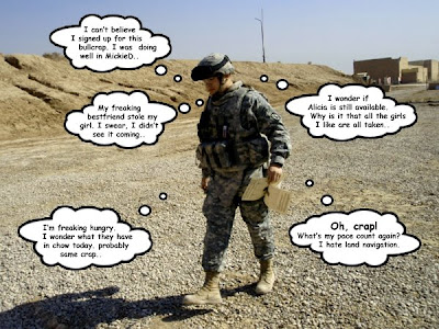 randomness in the army: Comics