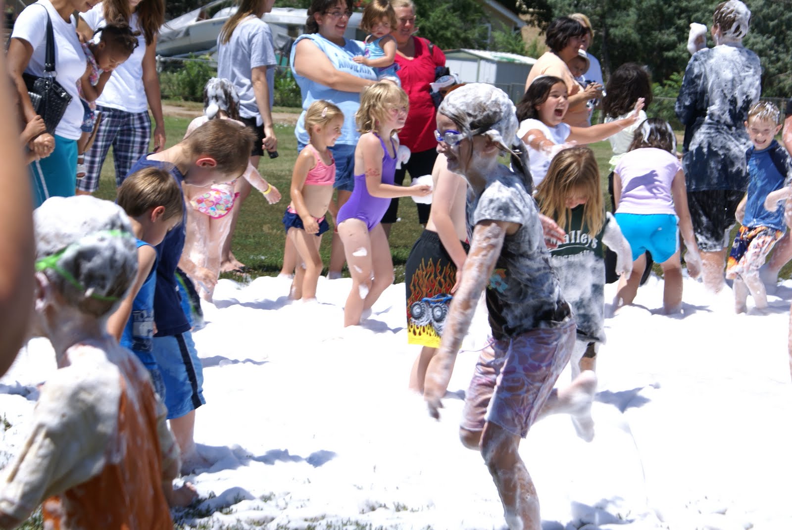 Conklin Family: Foam Day in Bennett with the Carys