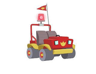 Rick Acosta: Vector Rendered Vehicles for Safety Patrol