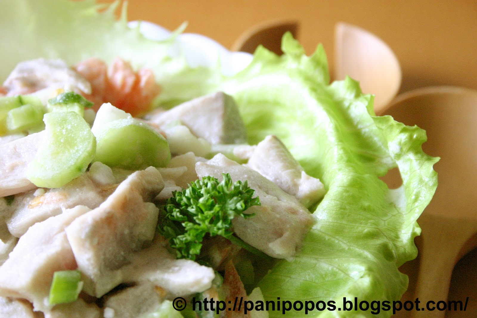 Samoa Food: Oka I'a - Fish Salad
