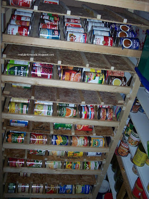 I Refuse to Recede: How to Build a Self Rotating Can Rack