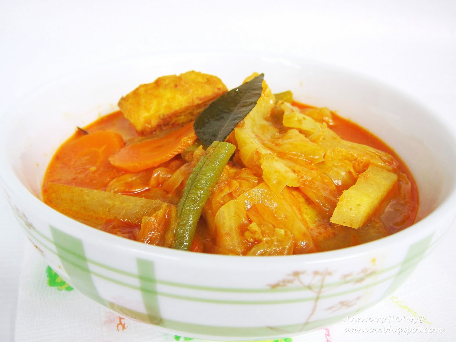 Vegetable Curry - Anncoo Journal