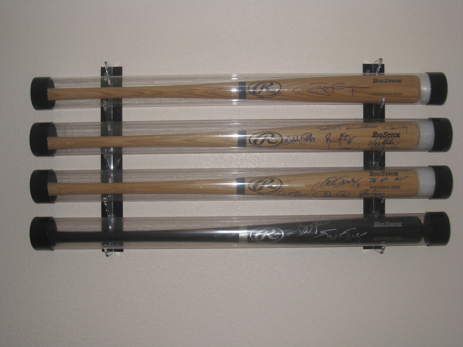 My Autograph Signings: Baseball Bat Rack