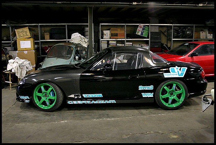 Maverik Corner MX5: Drift Miata NB from Italy