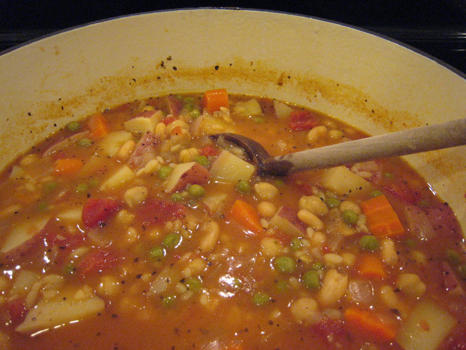 Chunky Vegetable Soup - Apple A Day