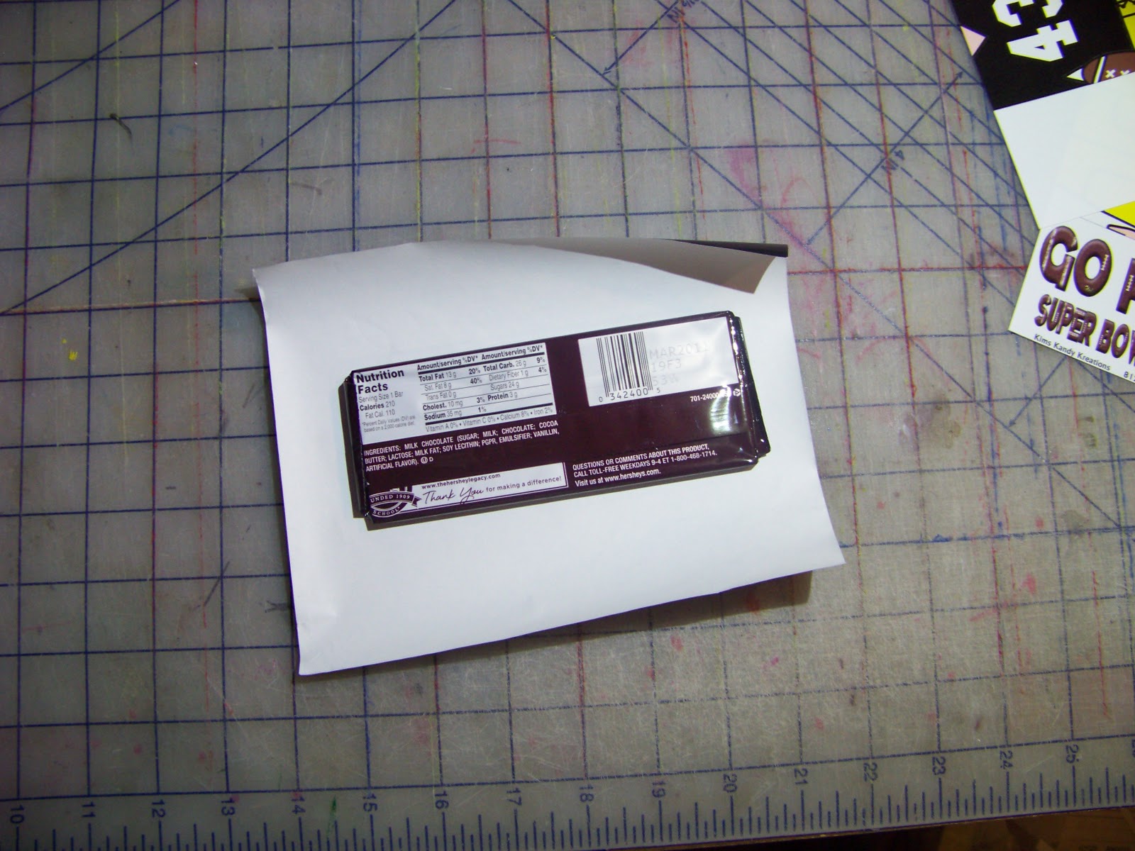 How to Wrap a Candy Bar Wrapper Tutorial