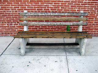 Baltimore Open City: Benches in the Greatest City in America