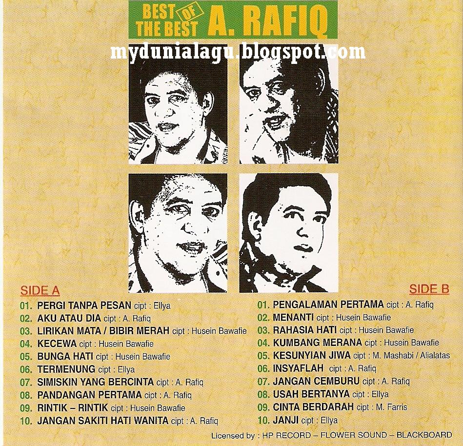 tembang kenanganku: A Rafiq