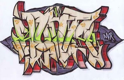 the best Graffiti on the world class: Graffiti Alphabet By MCR
