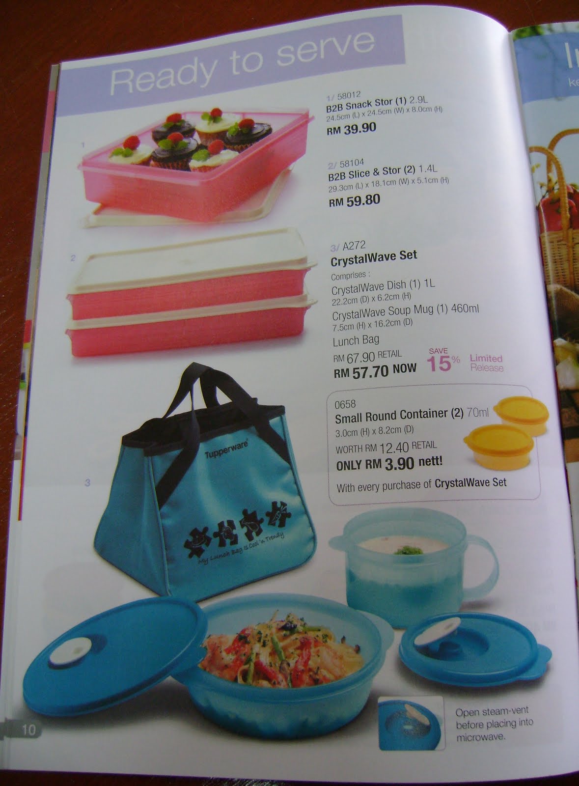 Kiosk Tupperware Online