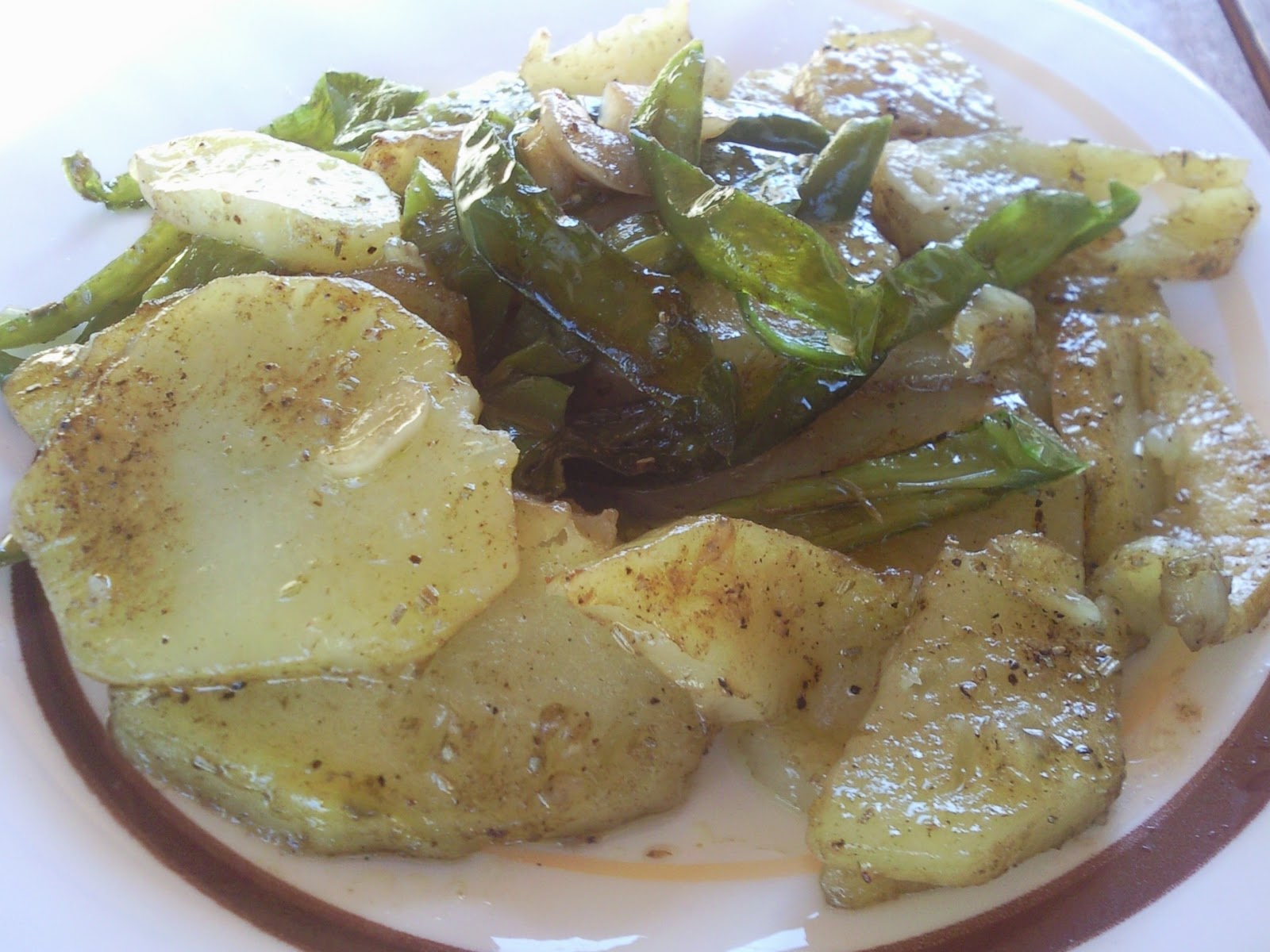 LAS RECETAS DE LAS MELLIZAS: PATATAS AL TOMILLO Y ORÉGANO