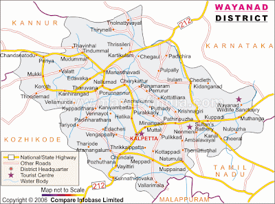 WAYANAD: Wayanad Map