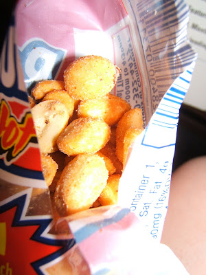 Hot Chicks Eatin' Spicy Chips: Snack #20- Frito Lay Hot Peanuts