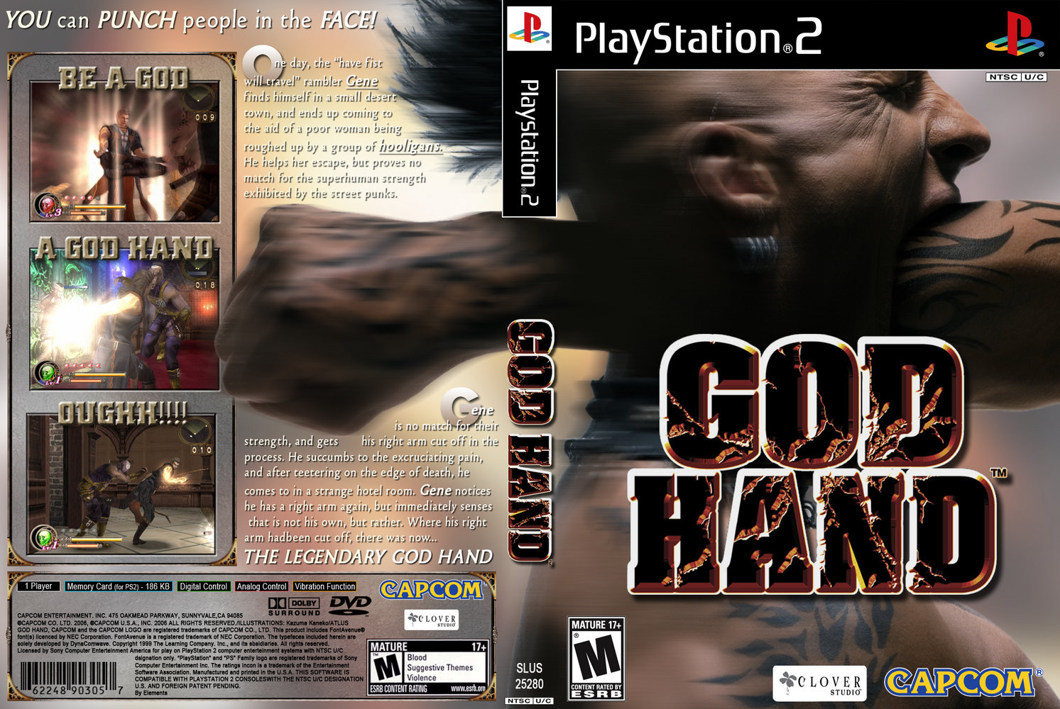 Capas Gratis: God Hand Ps2