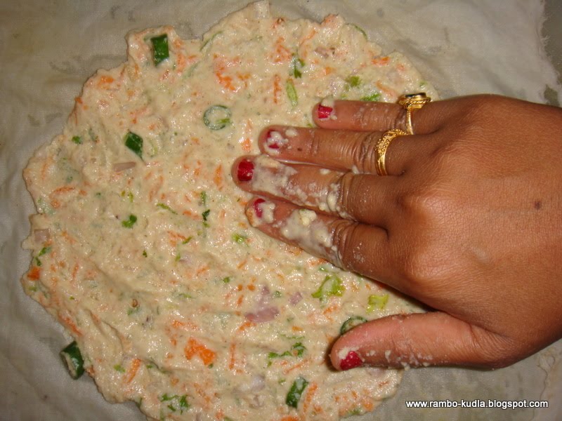 India: Vegetable Jola rotti