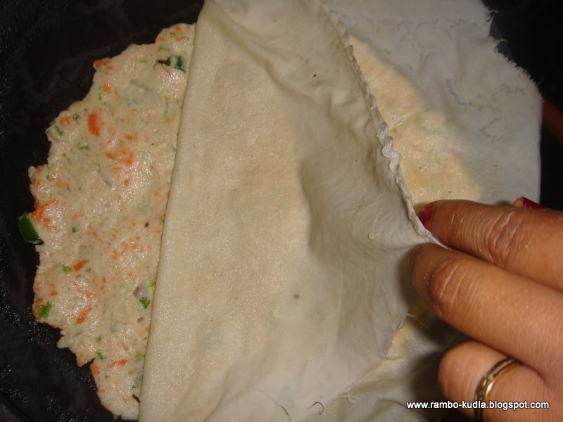 India: Vegetable Jola rotti