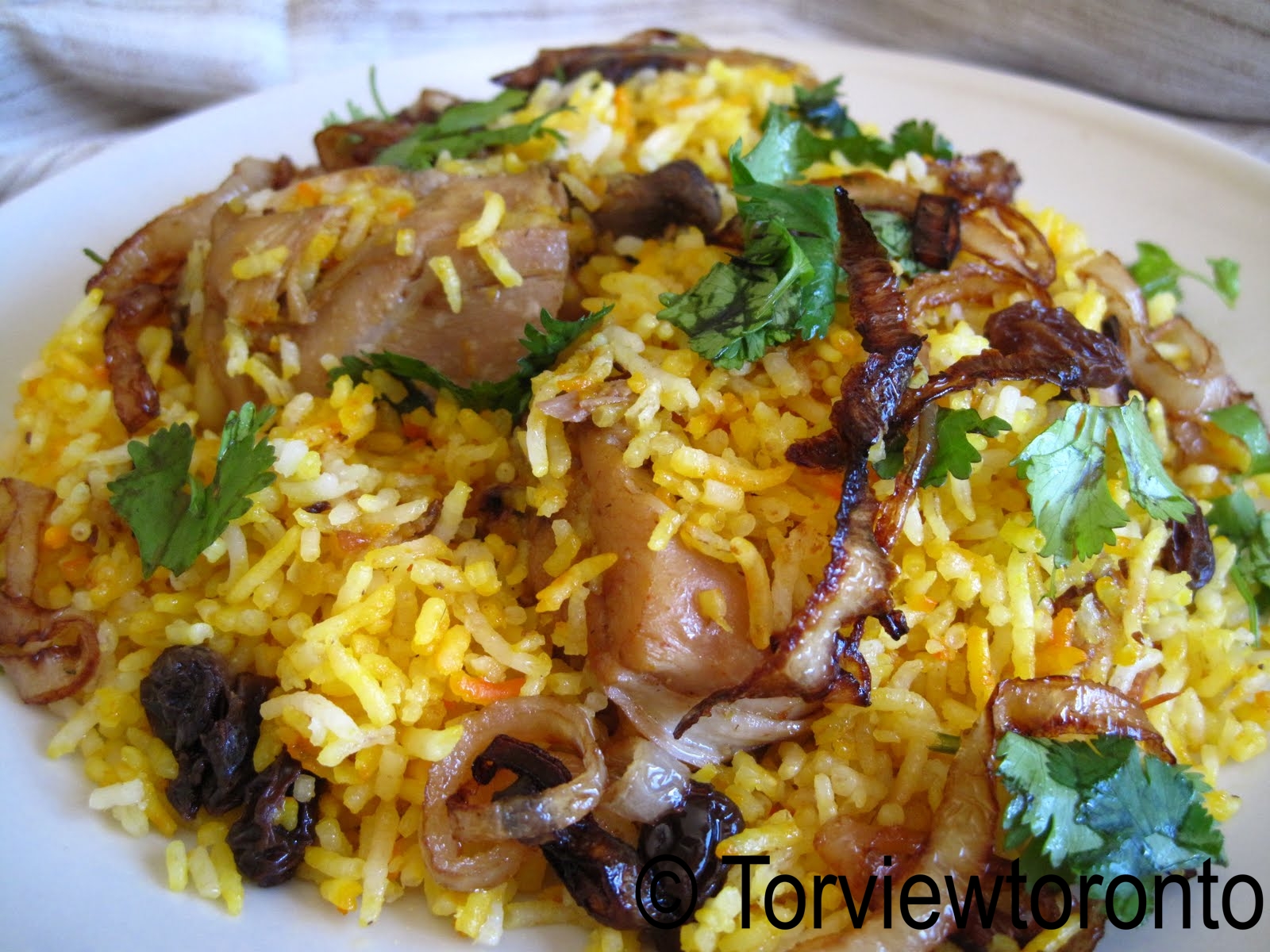 Torviewtoronto: Biryani with beautiful aroma and spice