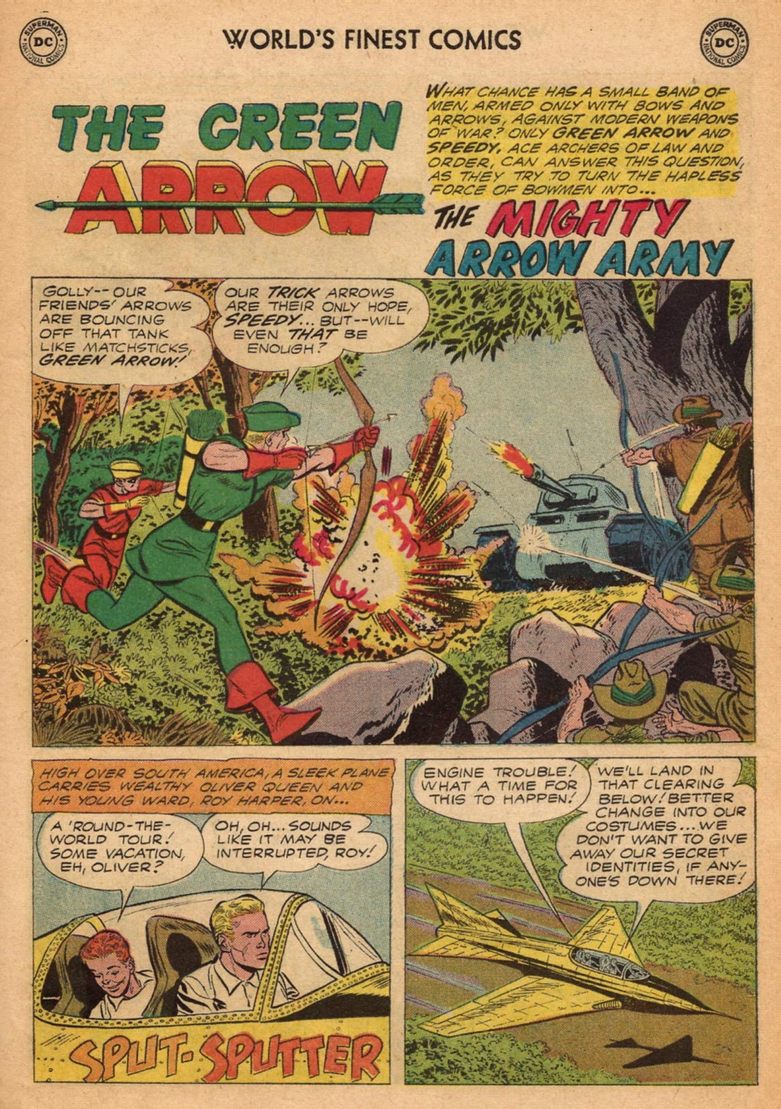 Mark's Super Blog: World’s Finest 115 – The Mighty Arrow Army!