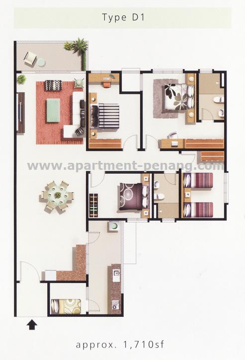 Elit Heights Penang Property | Penang.MalaysiaCondo.com