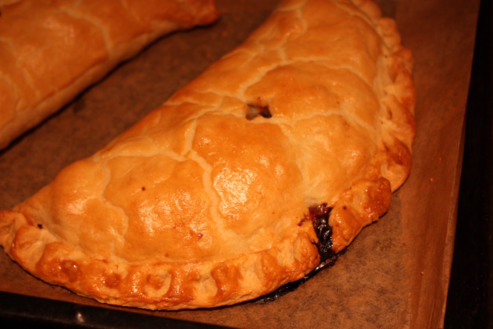 Vanilla: Cornish pasties