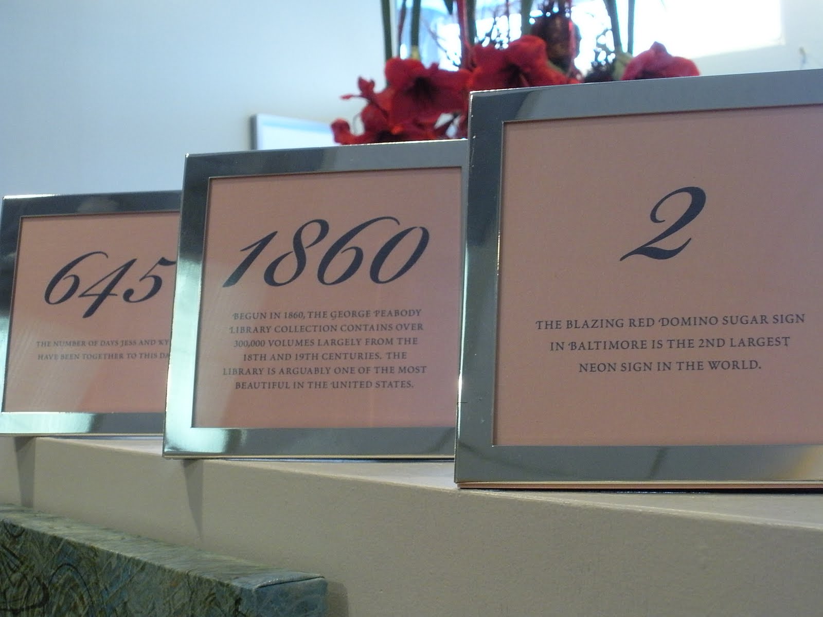 the pleasure of your company: Creative Table Numbers
