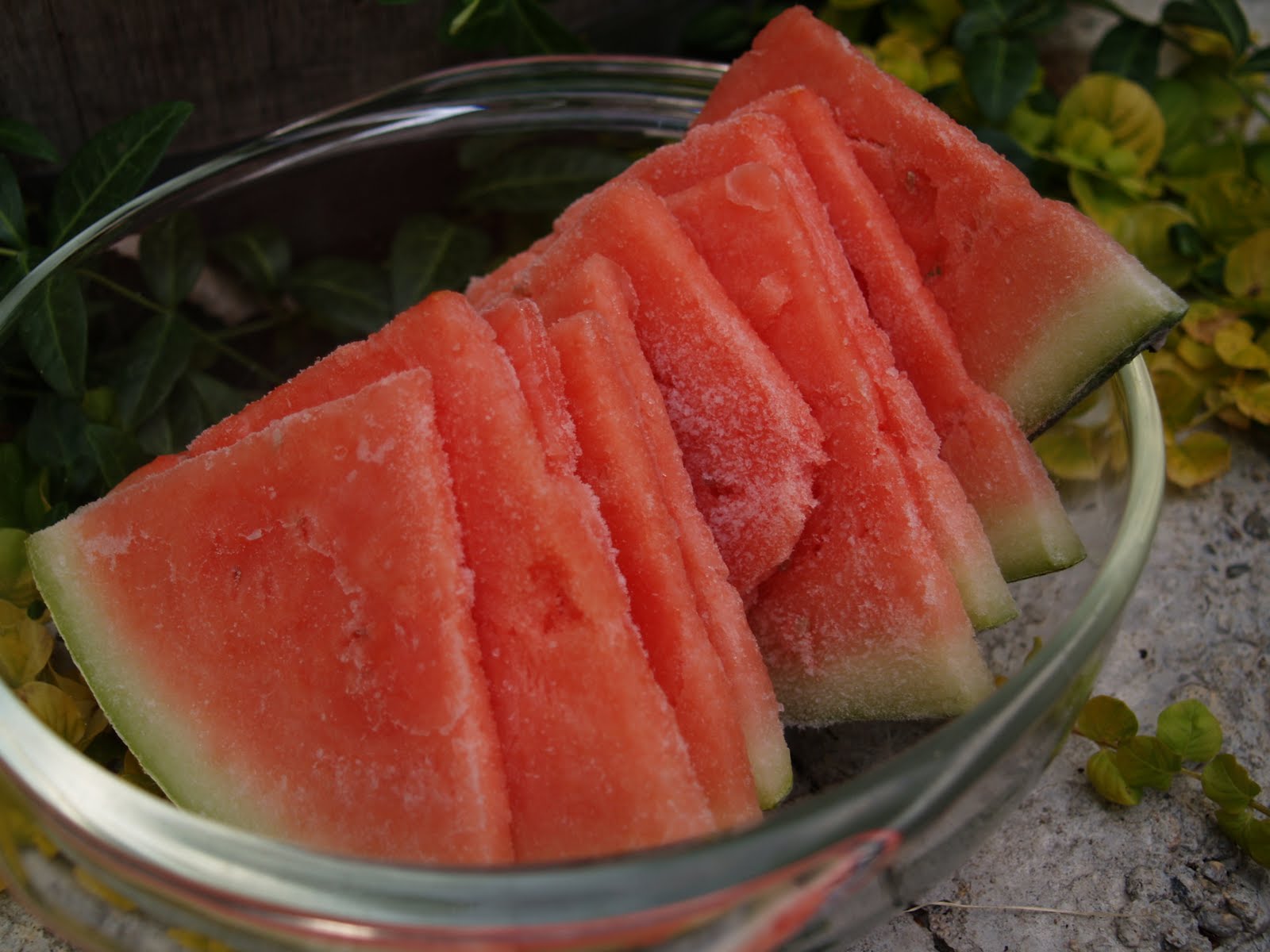five-ten-fifteen: do you ever... freeze watermelon?
