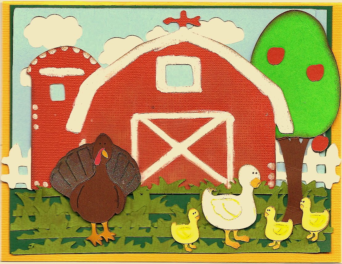 Cricut My Way: Farm card