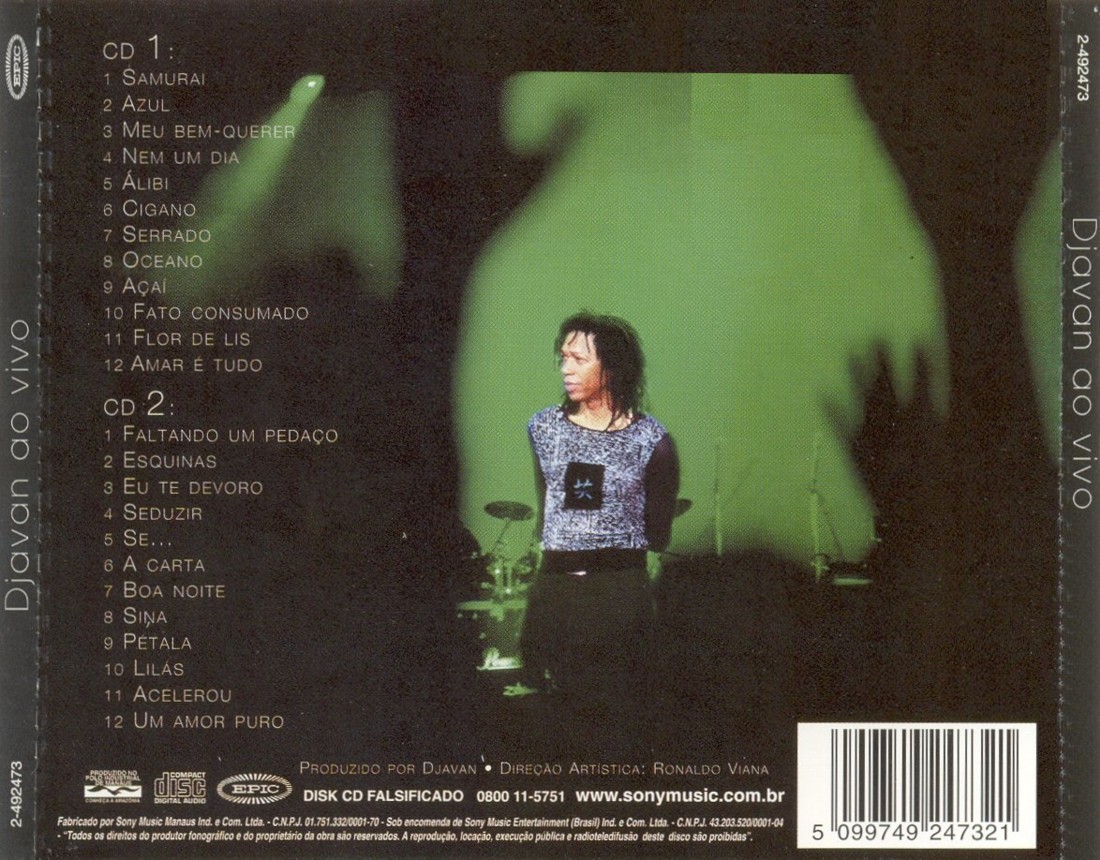 P. & C.: Djavan - Ao Vivo (1999)