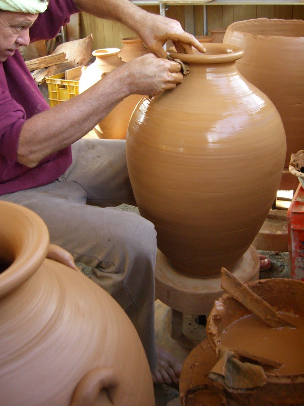 ポール ロリマー Paul Lorimer News: 作陶風景