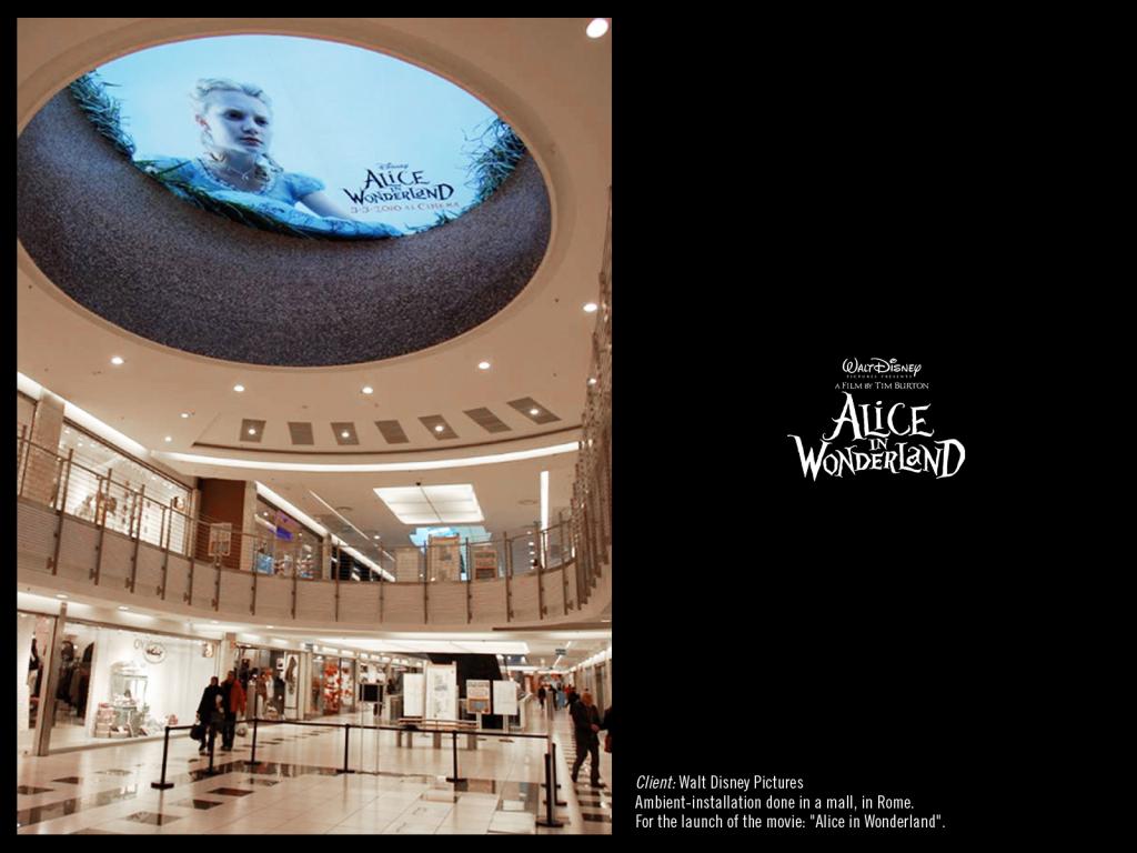 Best Creative Ads: 'Alice in Wonderland' Ad is a Wonderful Example of ...
