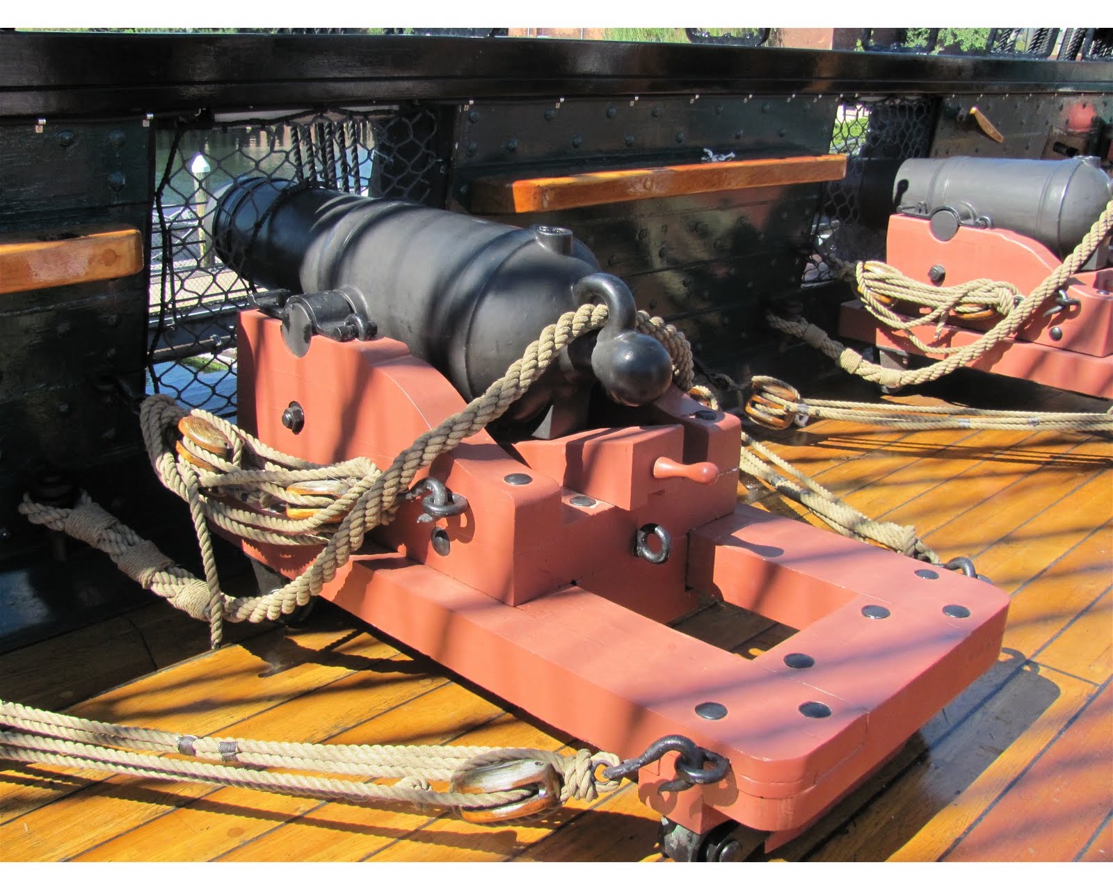 The World of Gord: USS Constitution - Boston Harbour