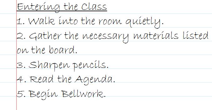Classroom Procedures And The First Weeks Of School The Religion Classroom Procedures And The First Weeks Of School The Religion