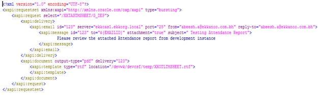 Abi Oracle ERP XML Bursting Abi Oracle ERP XML Bursting