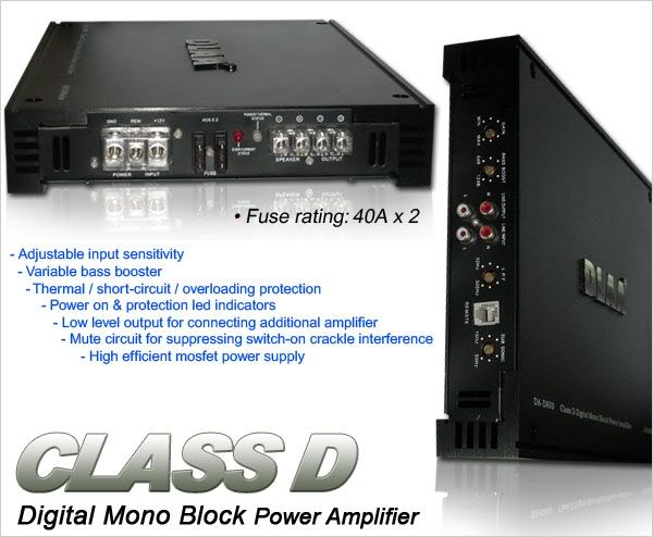 GT Racing WORLD: DLAA ULTIMATE DA-D800 1600W RMS Class-D Digital ...