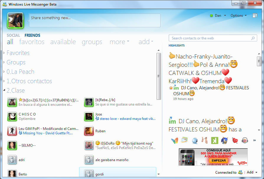 : MSN Messenger 2010...