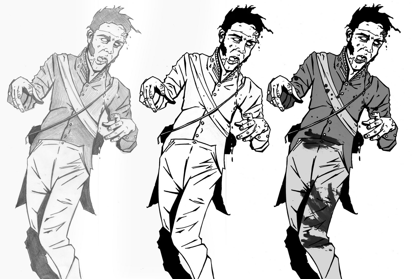 Lost in the autoganzfeld: The Zombie War of 1812 - Character Sketch