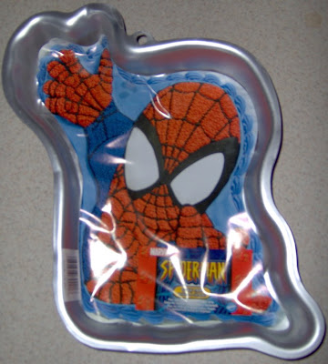 Cookie Cutter Corner (and Cake Pans too!): Wilton Spiderman Cake Pan